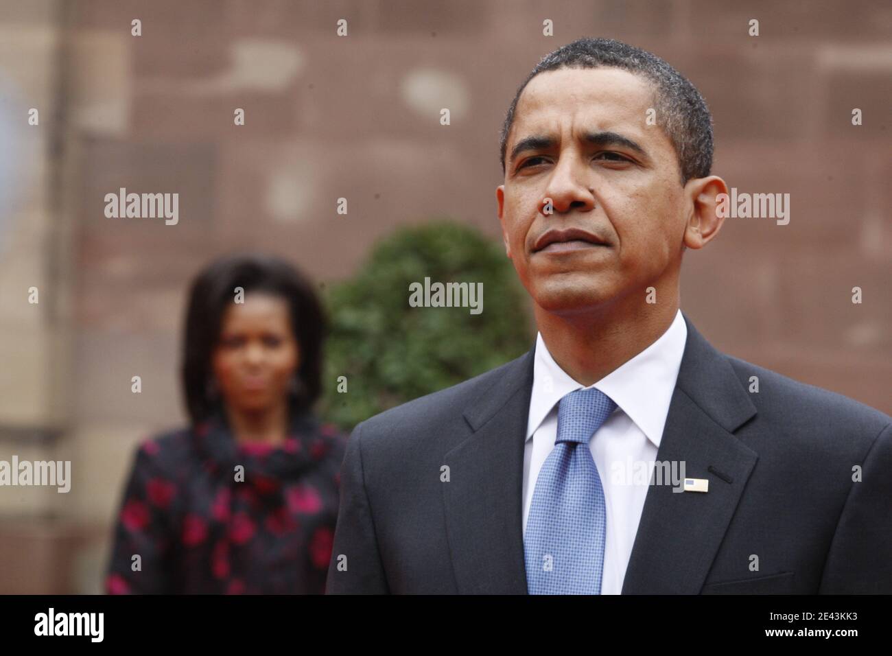 Michelle obama portrait 2009 hi-res stock photography and images - Alamy