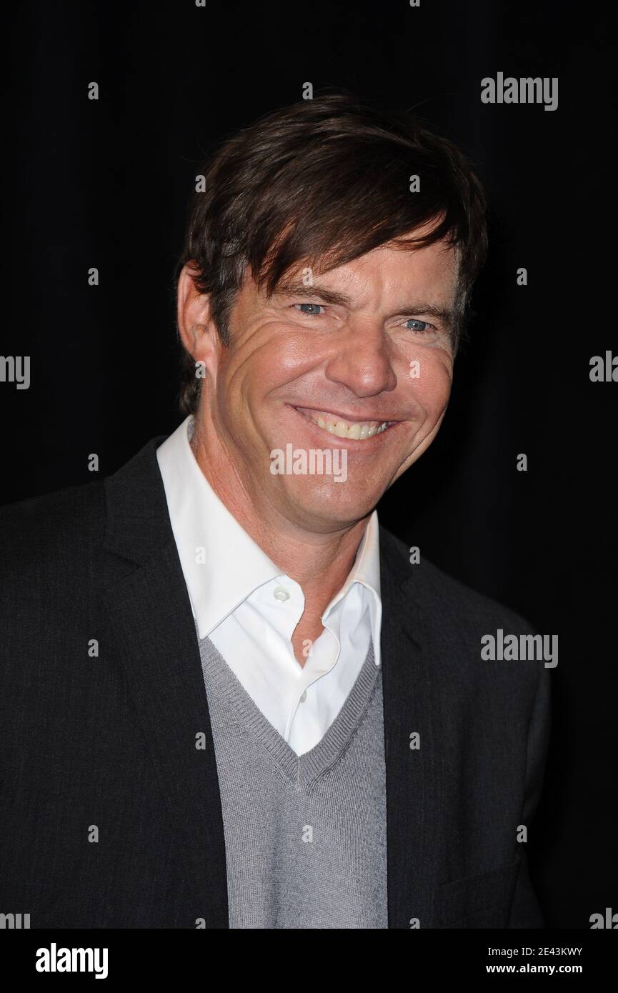 Male star of the year Dennis Quaid attends the 2009 Showest Awards ...
