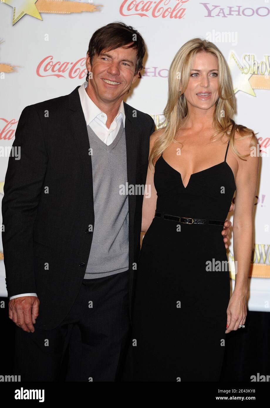 Male star of the year Dennis Quaid and his wife Kimberly Buffington ...
