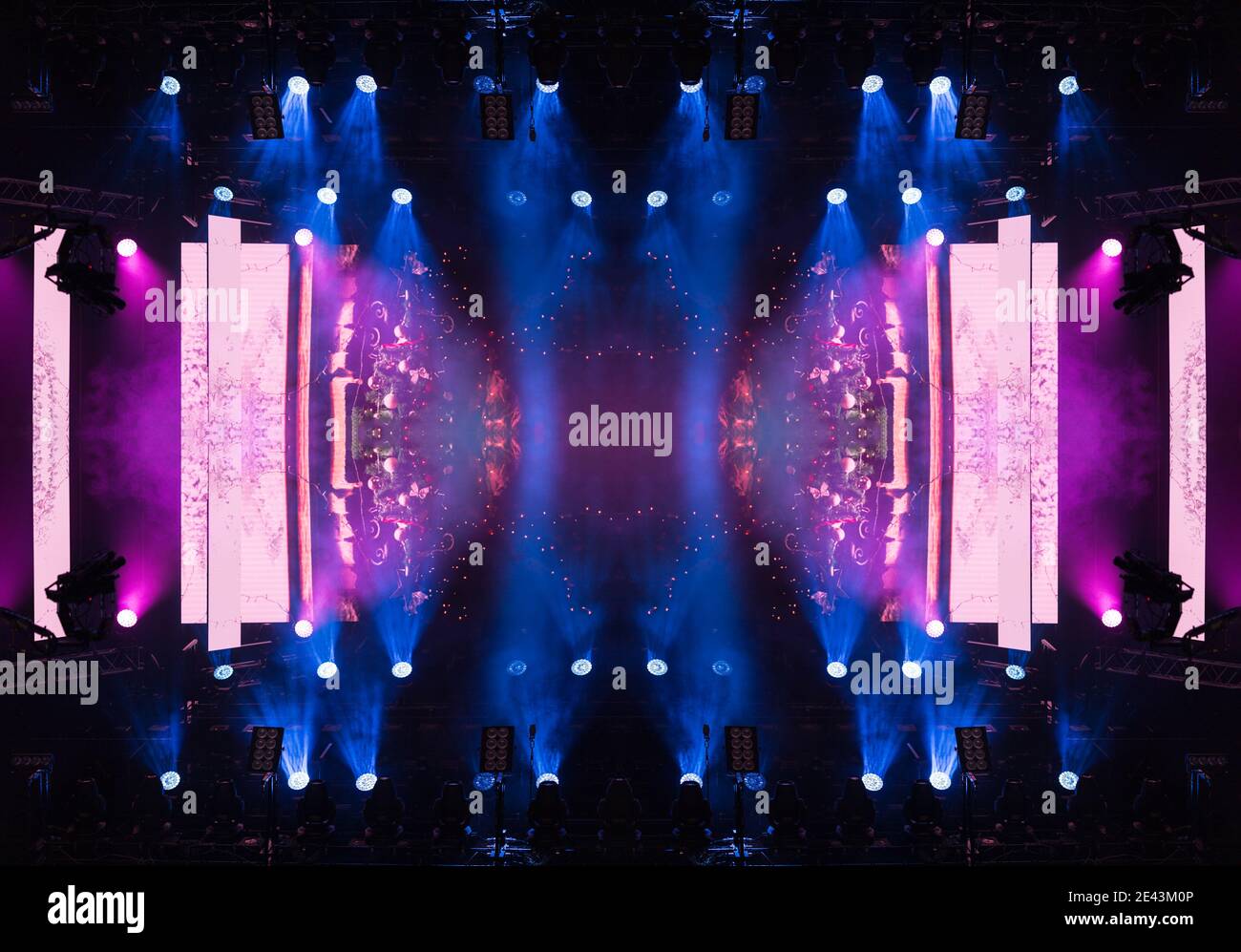 Abstract texture background for design. Stage light and smoke on stage ...