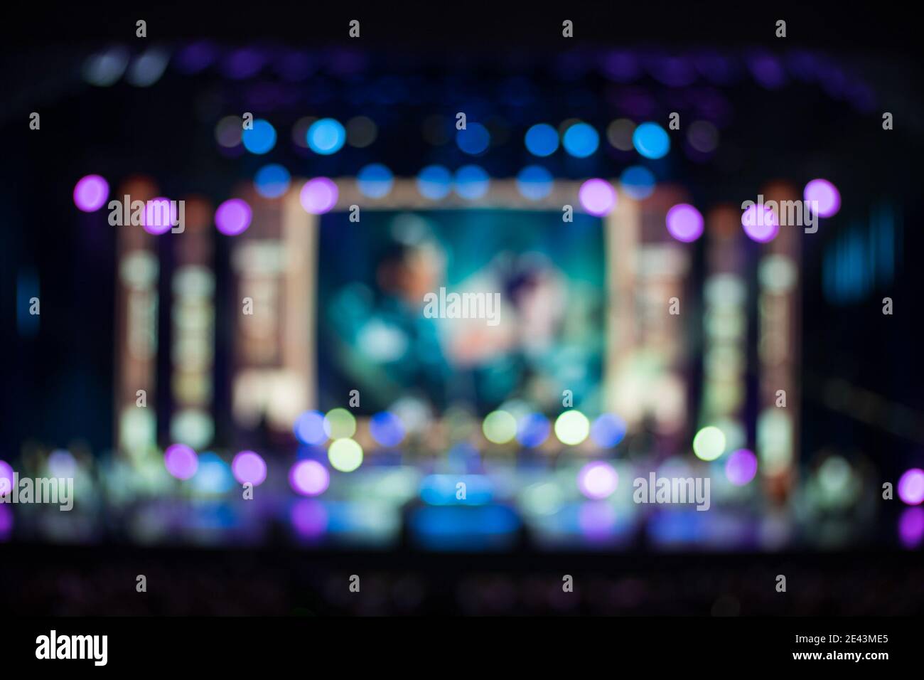 Texture blur and defocus, background for design. Stage light at a ...