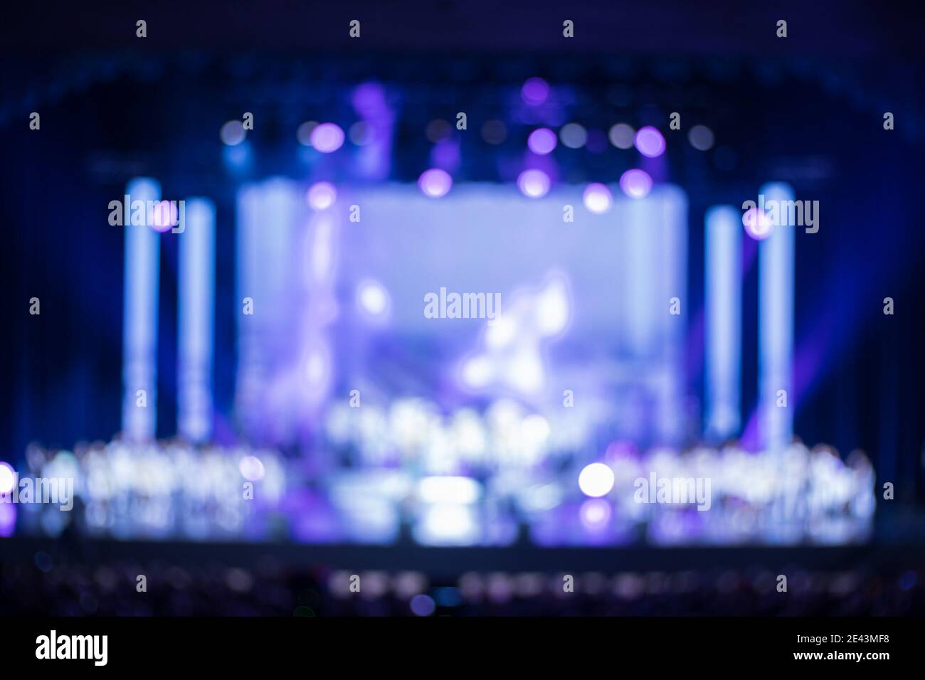 Texture blur and defocus, background for design. Stage light at a ...