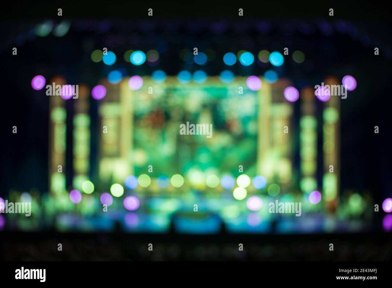 Texture blur and defocus, background for design. Stage light at a ...