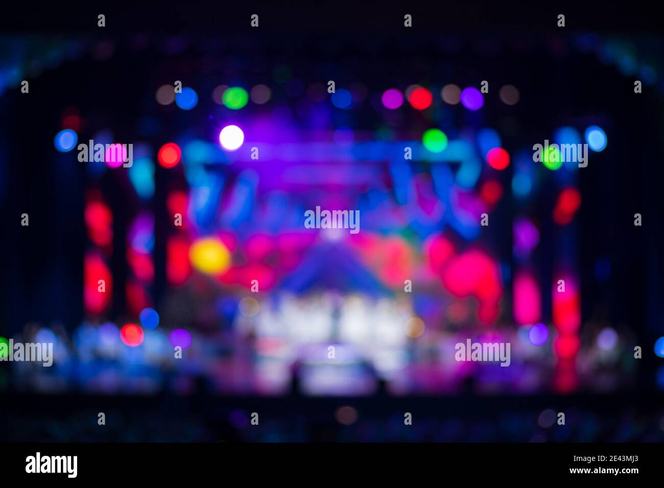 Texture blur and defocus, background for design. Stage light at a ...