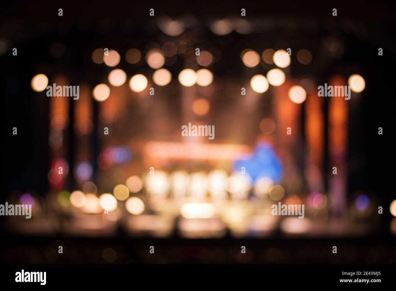 Texture blur and defocus, background for design. Stage light at a ...