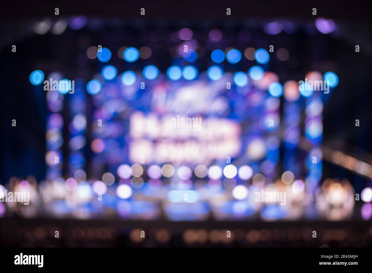 Texture blur and defocus, background for design. Stage light at a ...