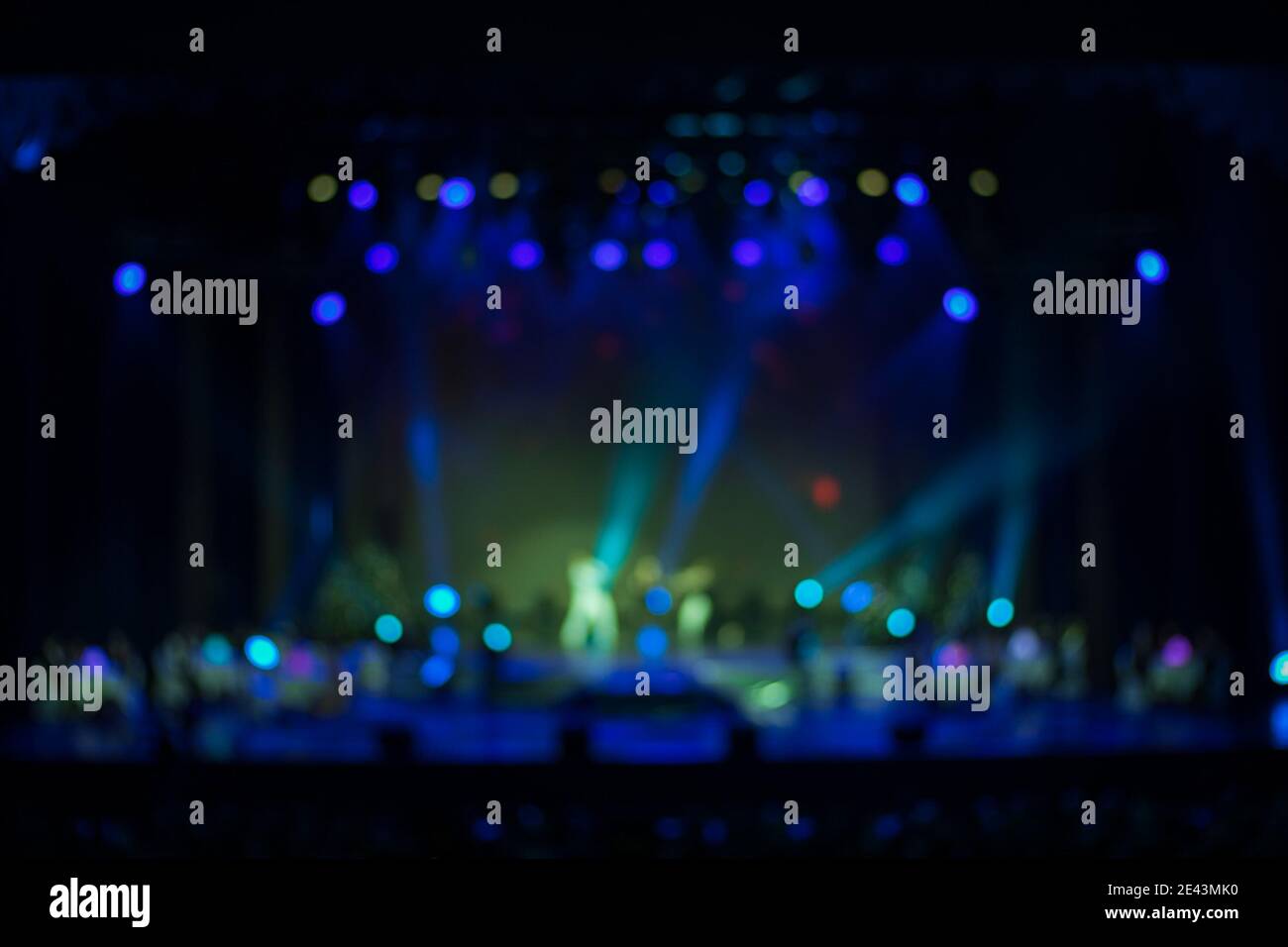 Texture blur and defocus, background for design. Stage light at a ...