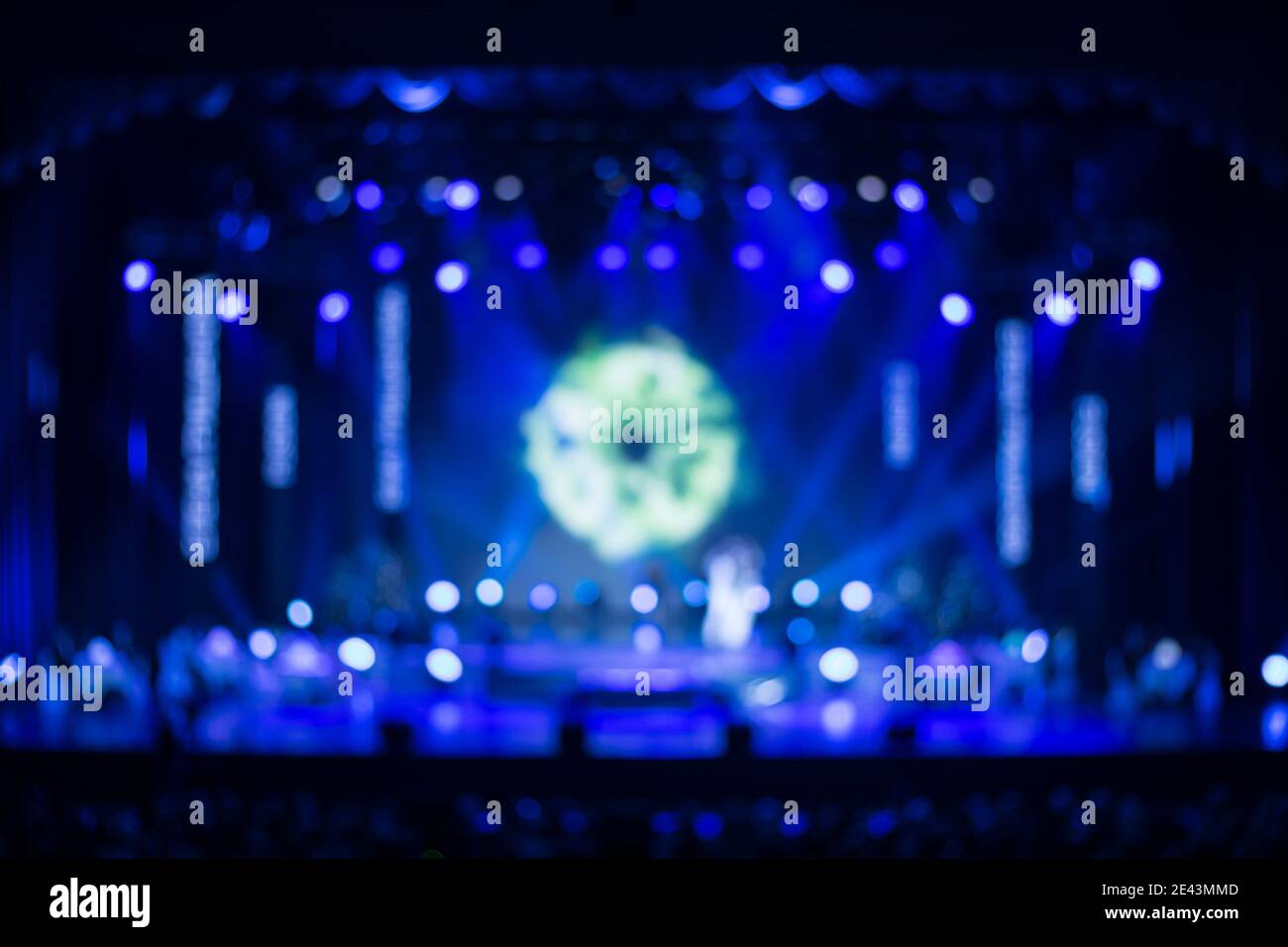 Texture blur and defocus, background for design. Stage light at a ...