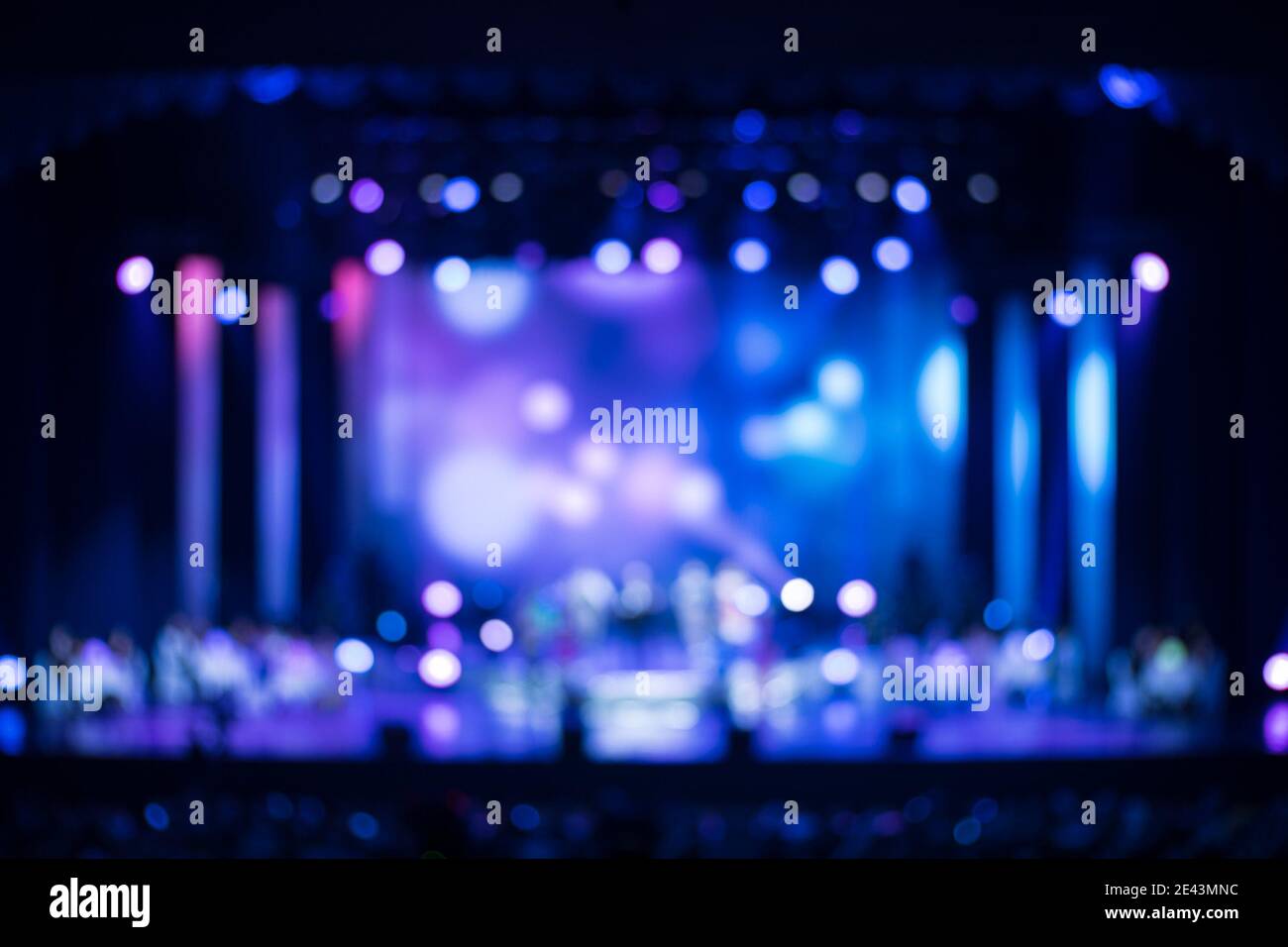 Texture blur and defocus, background for design. Stage light at a ...