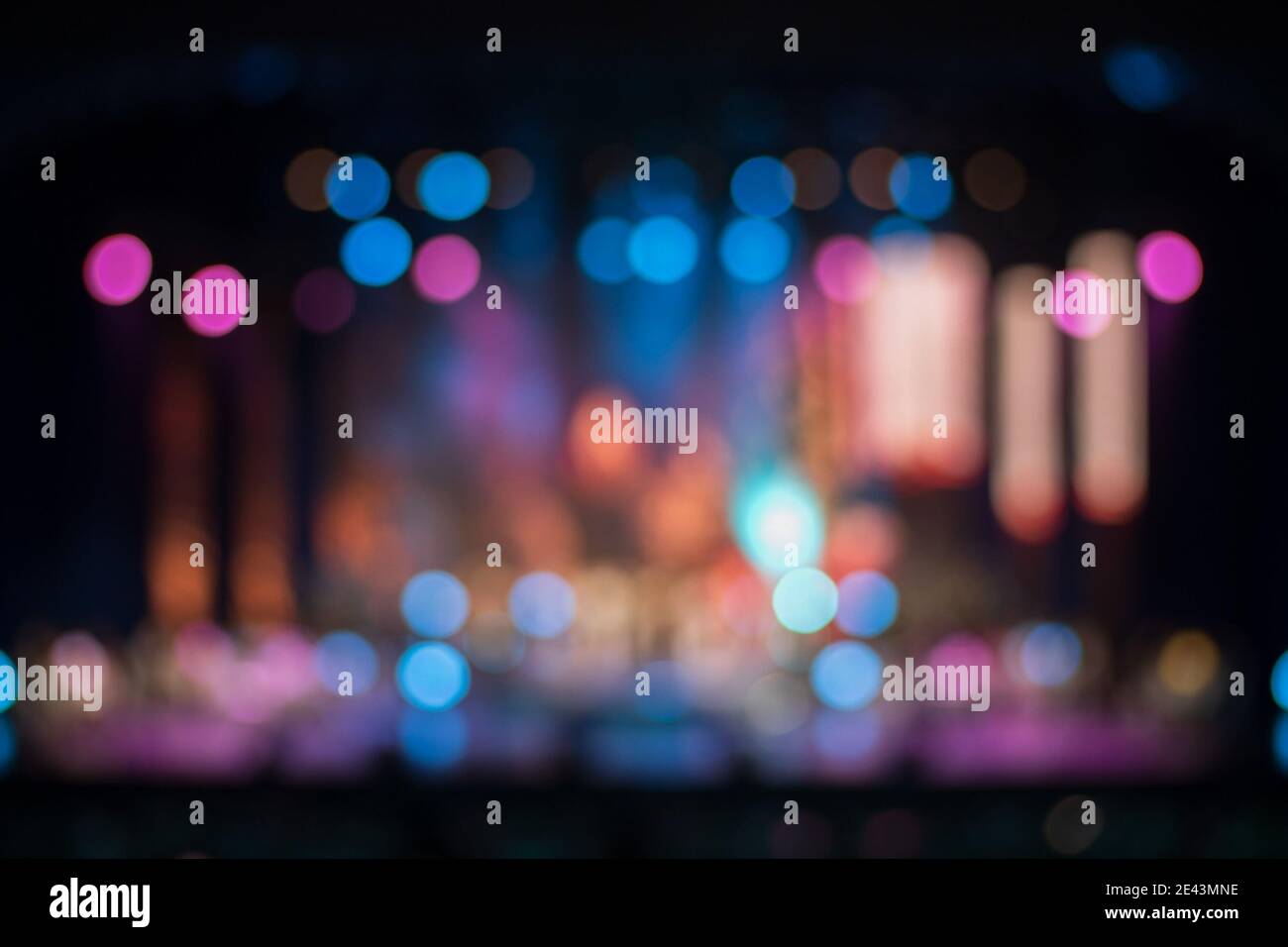 Texture blur and defocus, background for design. Stage light at a ...