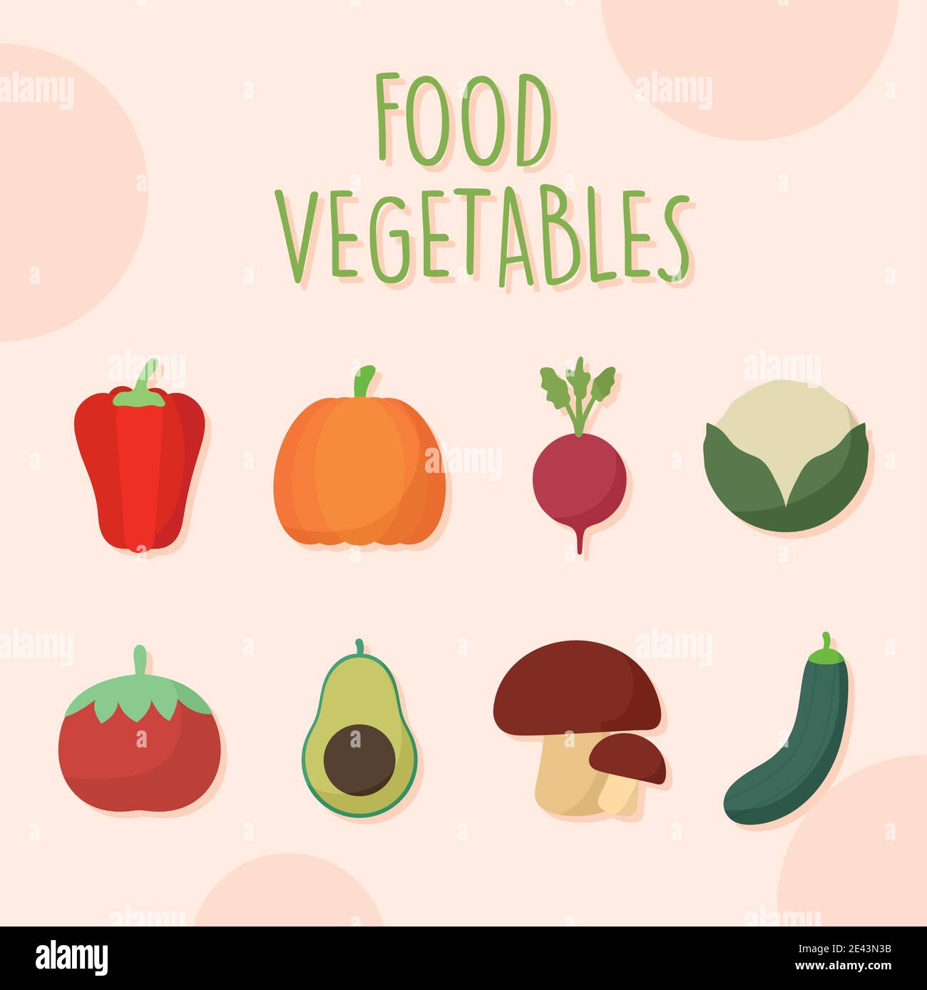 bundle of food vegetables icons Stock Vector Image & Art - Alamy