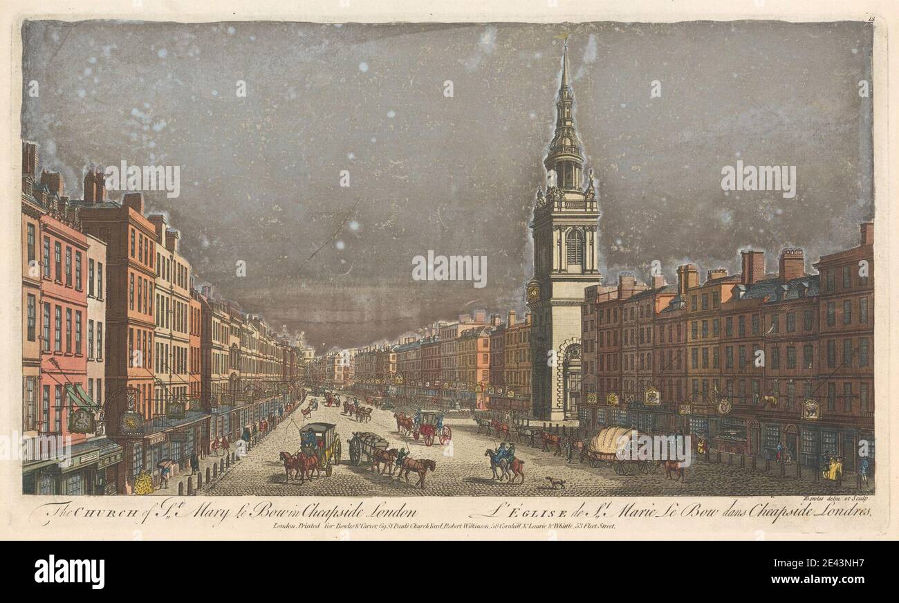 St mary le bow church on cheapside hi-res stock photography and images ...