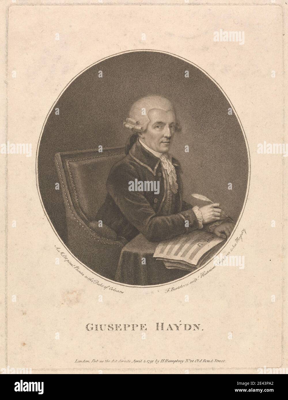 Portrait of joseph haydn hi-res stock photography and images - Alamy
