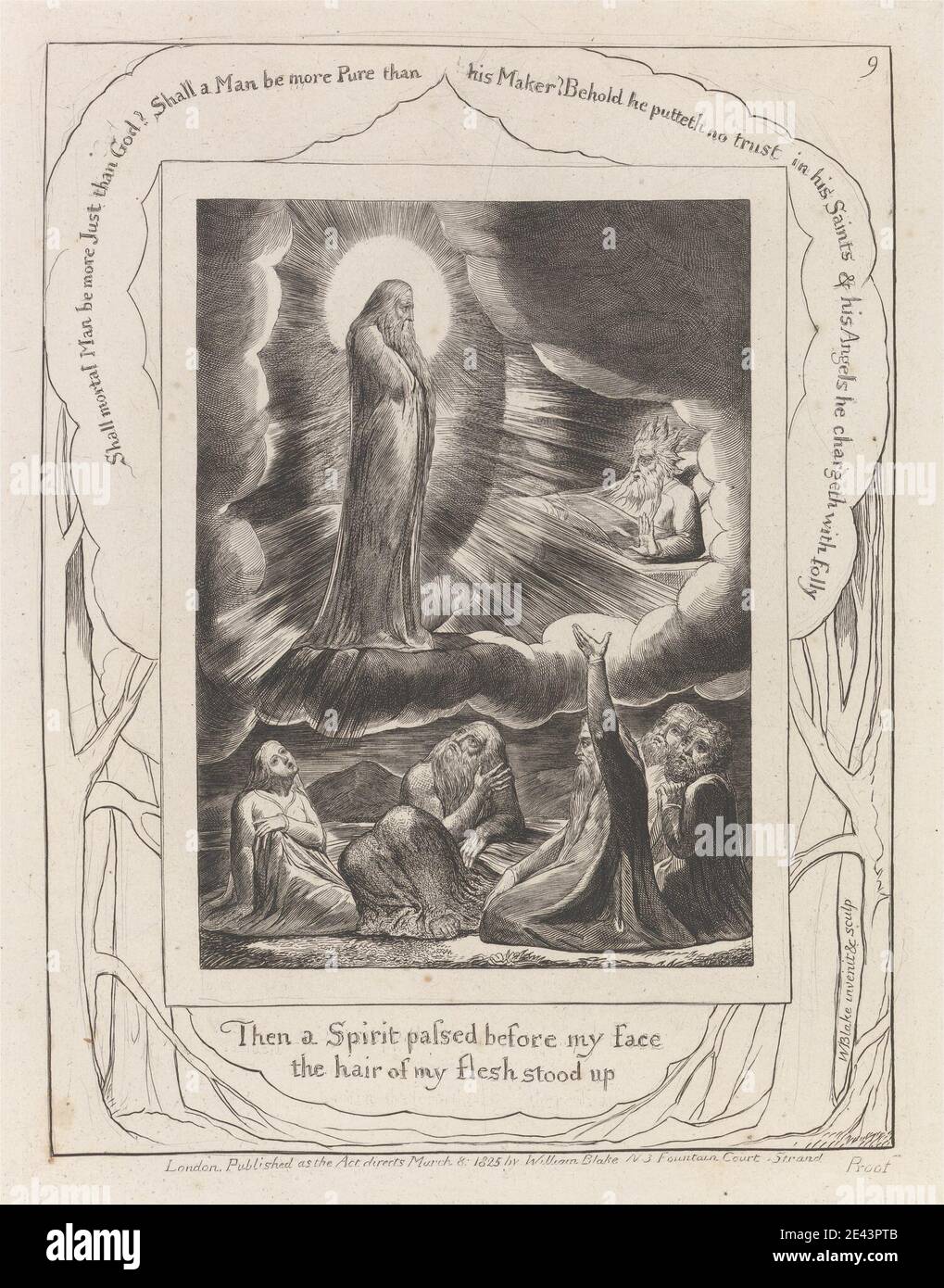 William Blake, 1757â€“1827, British, Illustrations of the Book of Job ...