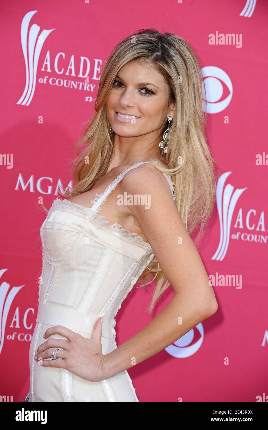 Marisa Miller arriving at the 44th Annual Academy of Country Music ...