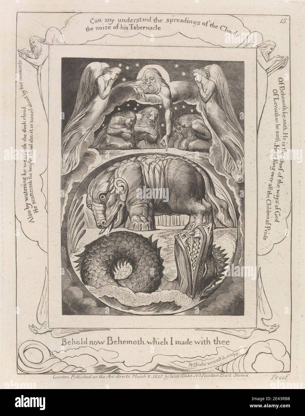 William Blake, 1757â€“1827, British, Illustrations of the Book of Job ...