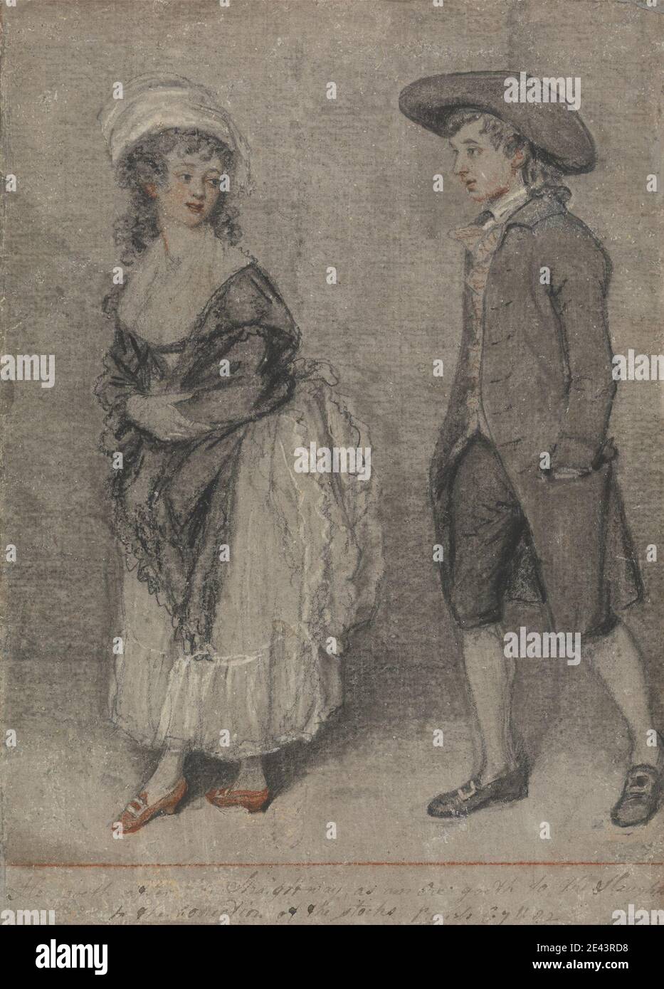 John Raphael Smith, 1752â€“1812, British, He Goeth after Her ...