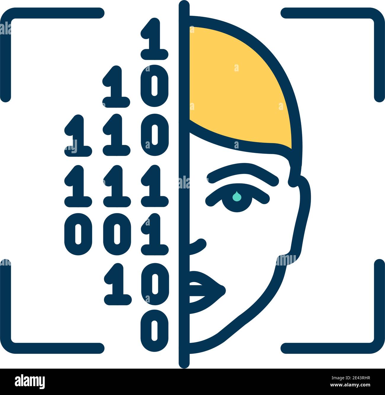 Cryptography RGB color icon Stock Vector Image & Art - Alamy