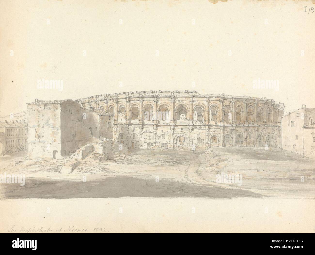 Sir Robert Smirke the younger, 1781â€“1867, British, The Amphitheatre ...