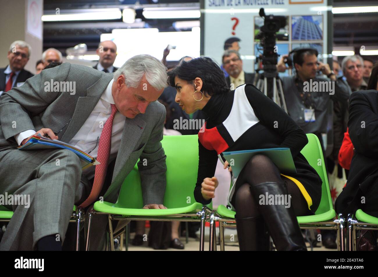 Michel Barnier, Ministre de l'Agriculture et Rachida Dati Ministre de ... Michel Barnier, Ministre de l'Agriculture et Rachida Dati Ministre de ...