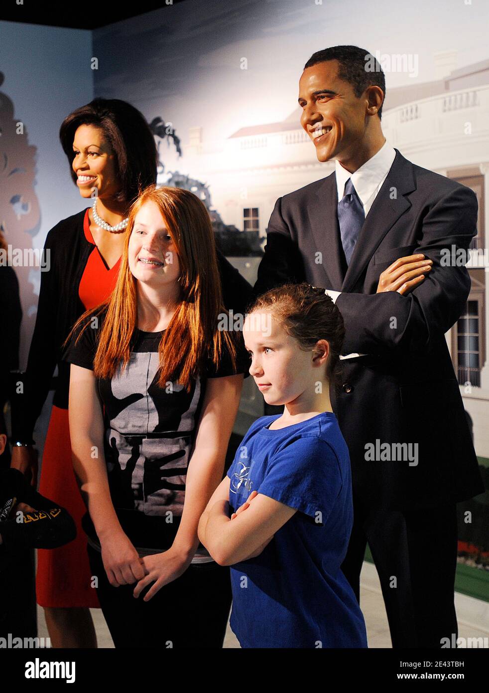 Michelle obama wax figure hi-res stock photography and images - Alamy