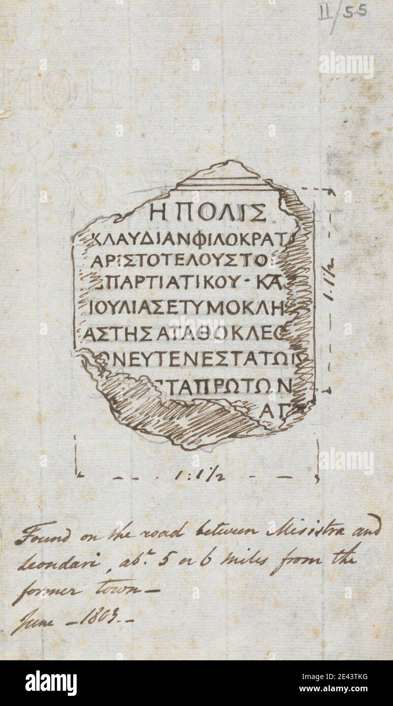 Sir Robert Smirke the younger, 1781â€“1867, British, Ancient Greek ...