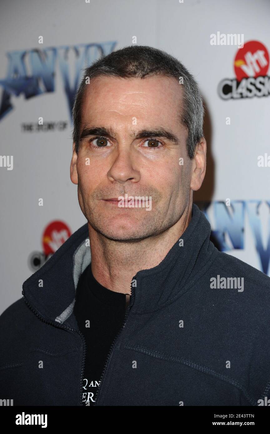 Henry Rollins arriving at the premiere of 'Anvil! The Story of Anvil ...