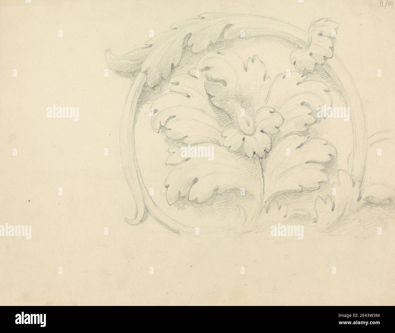 Sir Robert Smirke the younger, 1781â€“1867, British, Detailed Sketch of ...