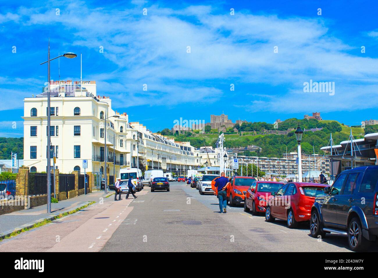 Promenade walk dover hi-res stock photography and images - Alamy
