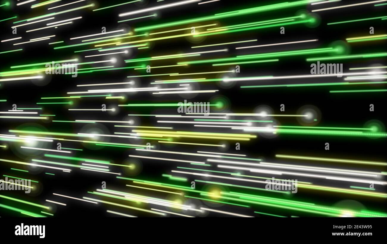 Abstract Creative Particles space bokeh and glowing stars background ...