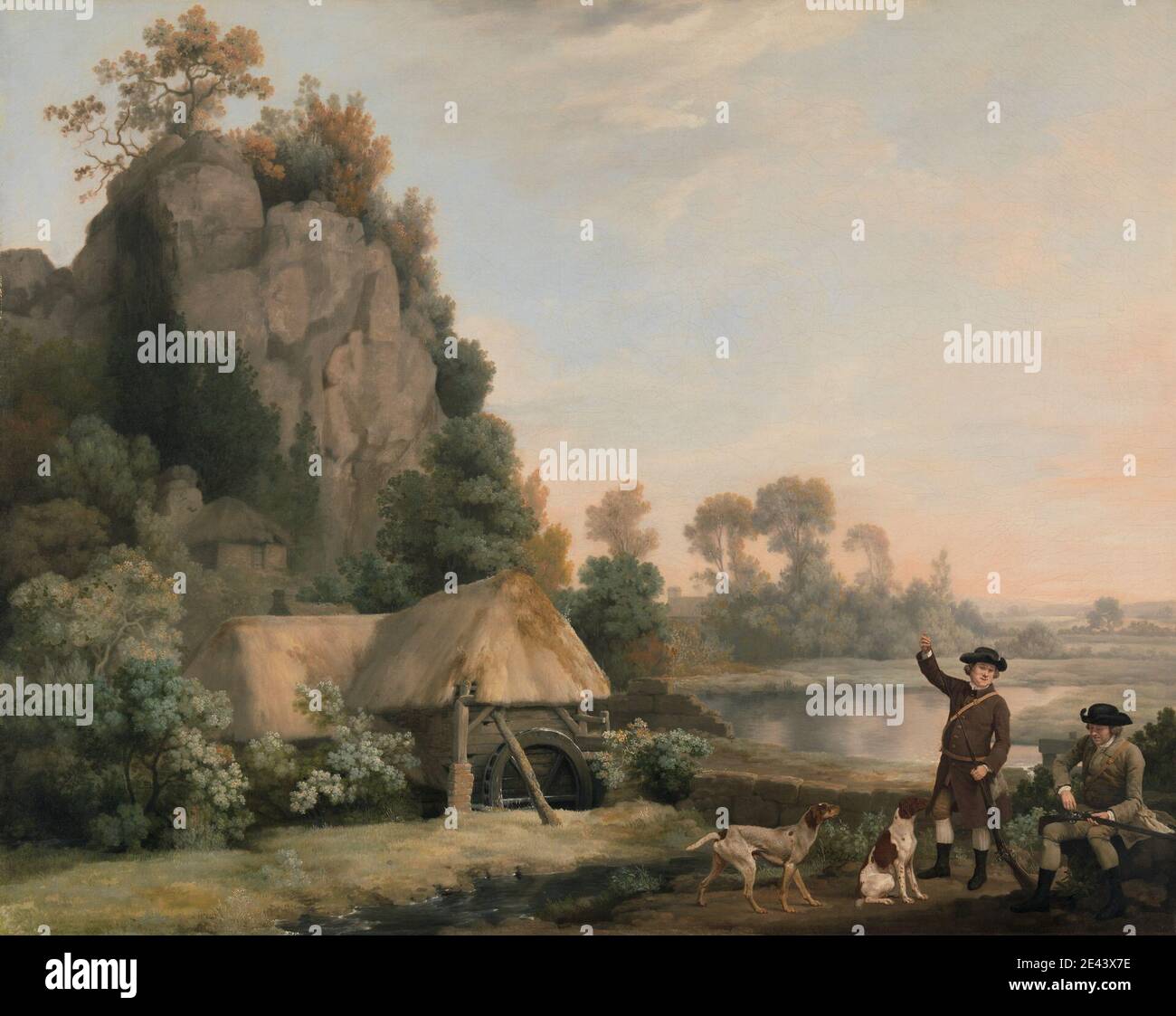 George Stubbs, 1724â€“1806, British, Two Gentlemen Going a Shooting ...