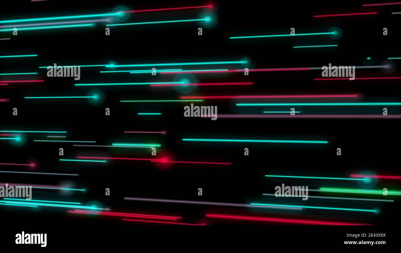 Abstract Creative Particles space bokeh and glowing stars background ...