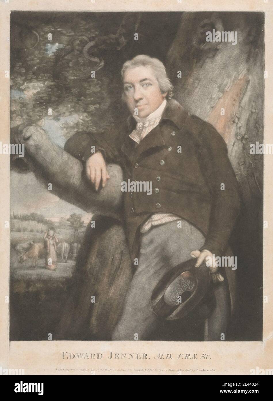 Edward jenner m d hi-res stock photography and images - Alamy