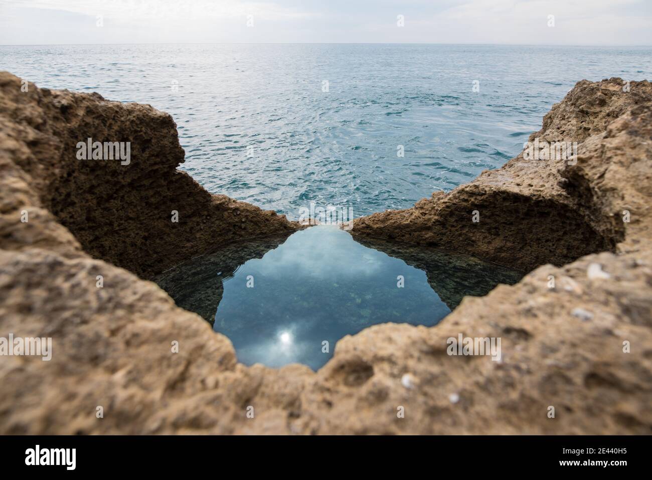 Portugal algarve cave algar seco hi-res stock photography and images ...