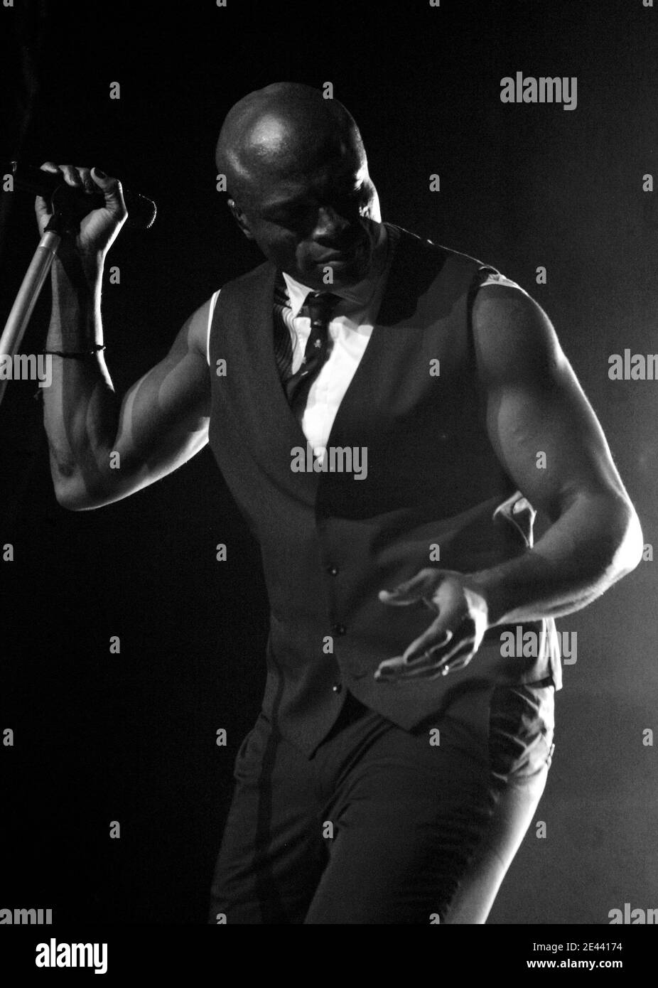 Singer Seal performs at Radio City Music Hall in New York City, USA on ...