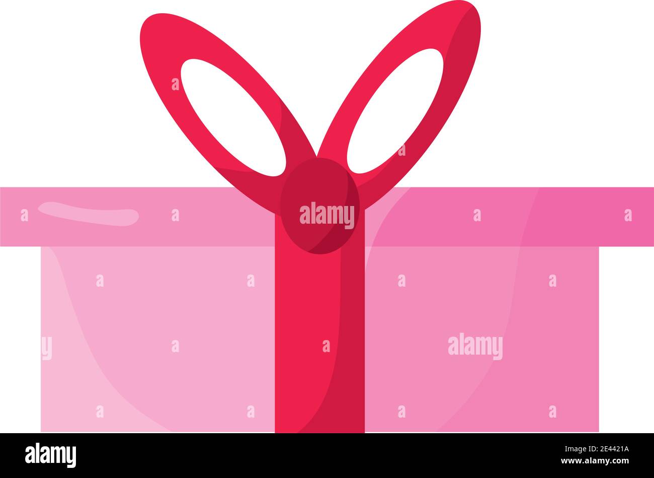 gift box present color pink icon vector illustration design Stock ...