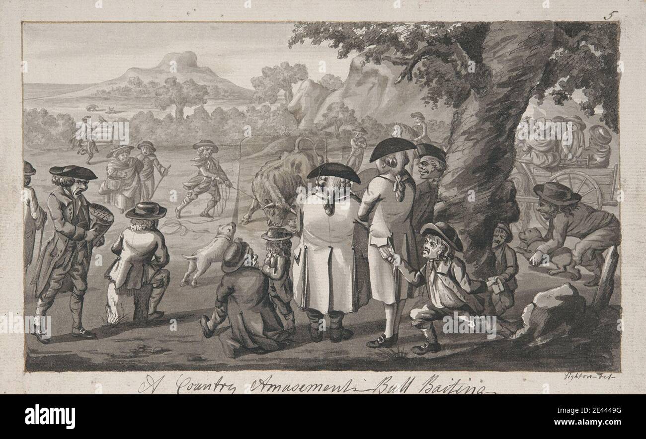 Bull baiting hi-res stock photography and images - Alamy