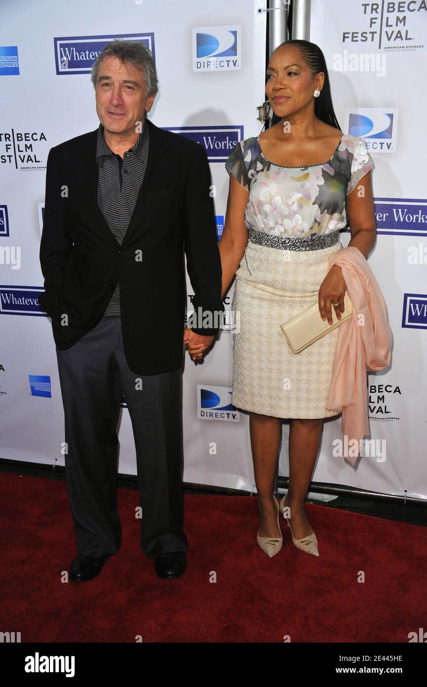 Tribeca Film Festival co-founder Robert DeNiro and wife Grace Hightower ...