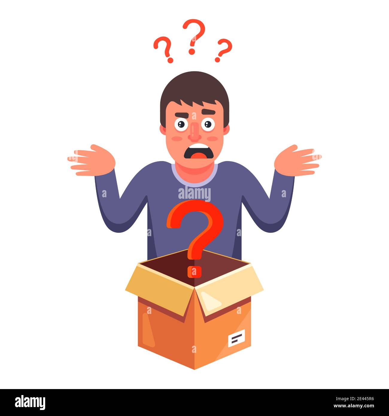 Finding problems Stock Vector Images - Alamy