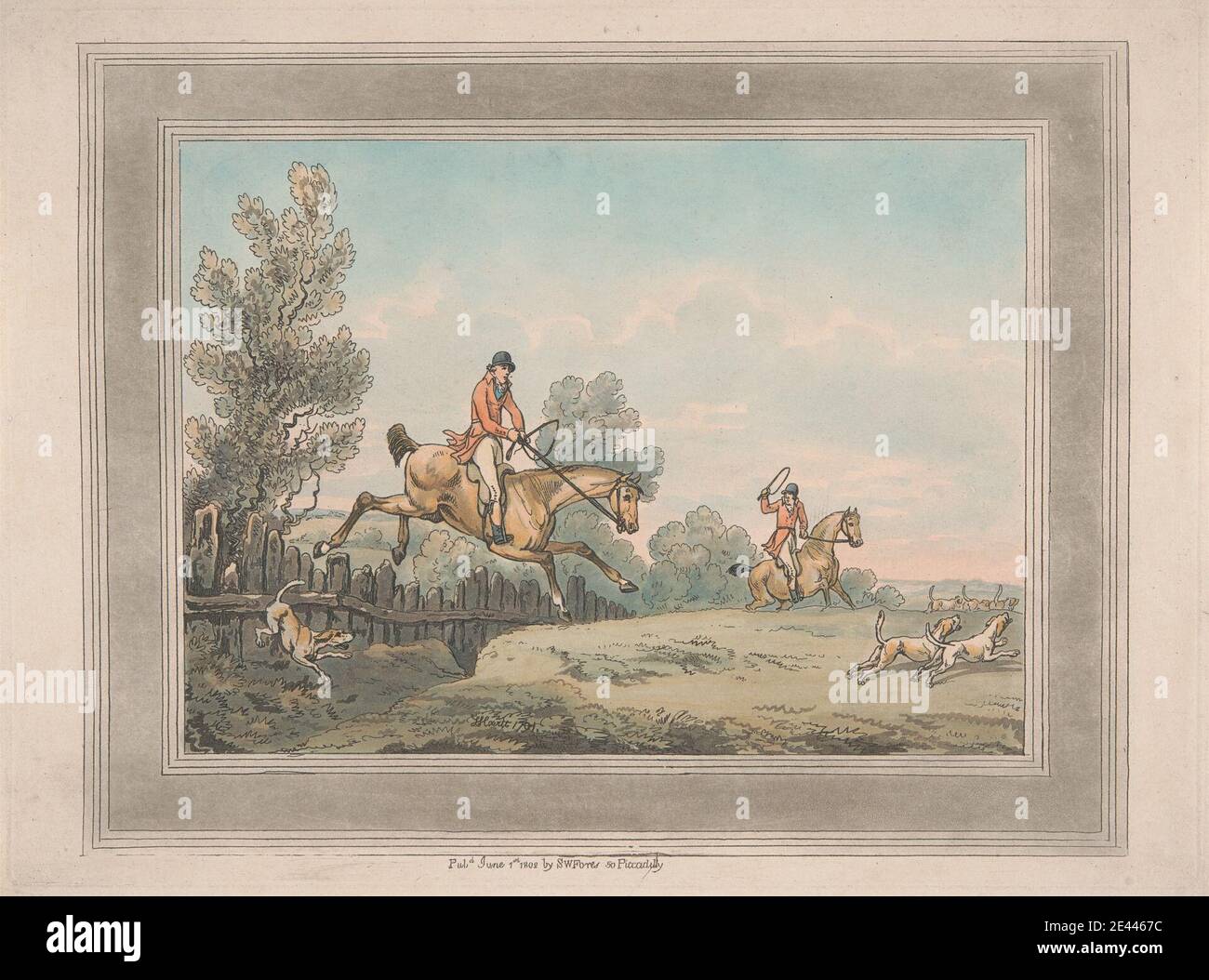 Samuel Howitt, 1756â€“1822, British, Hunting, Shooting, etc. [four of a ...