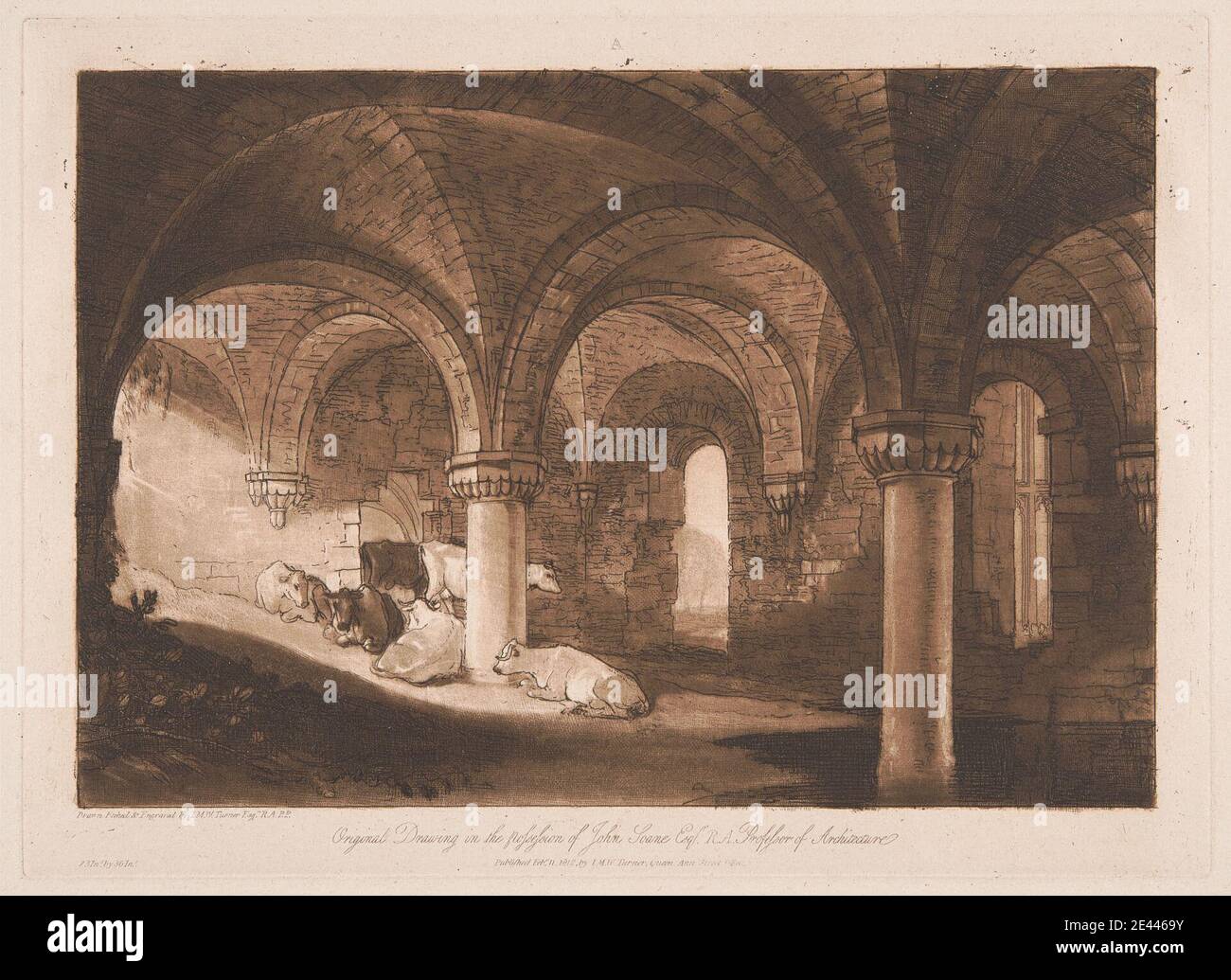 Etched and engraved by Joseph Mallord William Turner, 1775â€“1851 ...