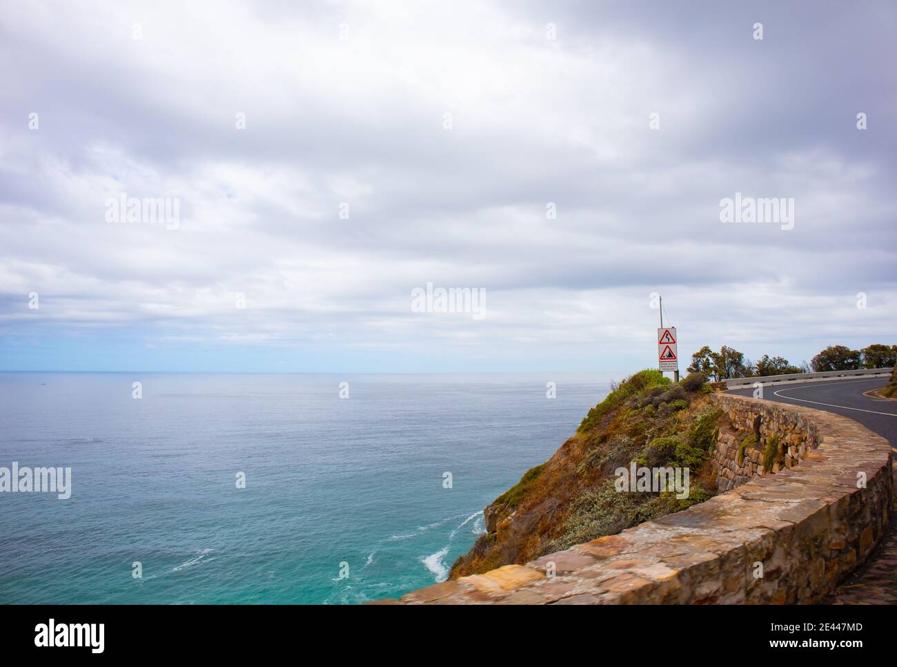 Chapman's Peak- Cape Town, South Africa - 19-01-2021 Road side view ...
