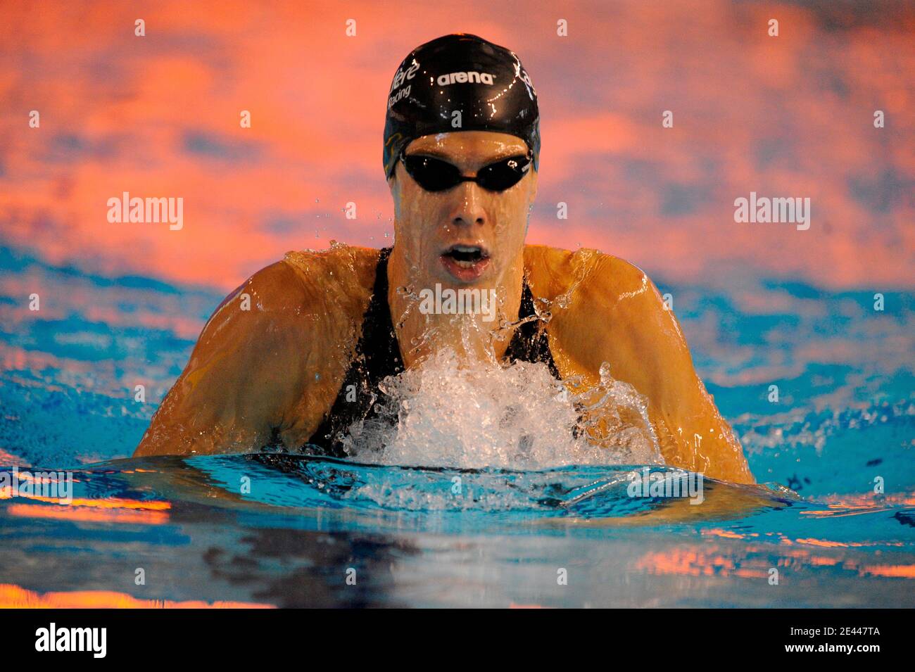 South Africa's Darian Townsend swimming the 200 M Medley during the ...