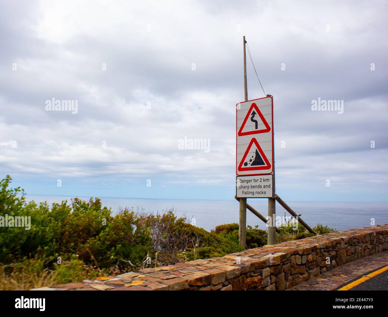 Chapman's Peak- Cape Town, South Africa - 19-01-2021 Driving past ...