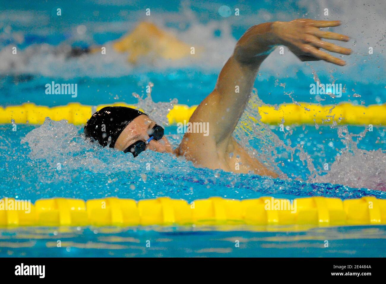 Romania's Camelia Potec swimming the 200 M Freestyle during the French ...