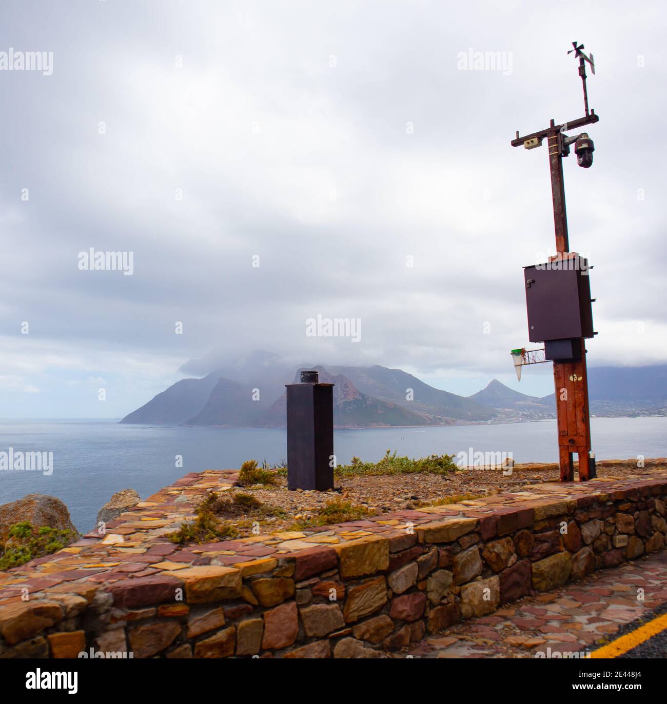 Chapman's Peak- Cape Town, South Africa - 19-01-2021 Road side view ...