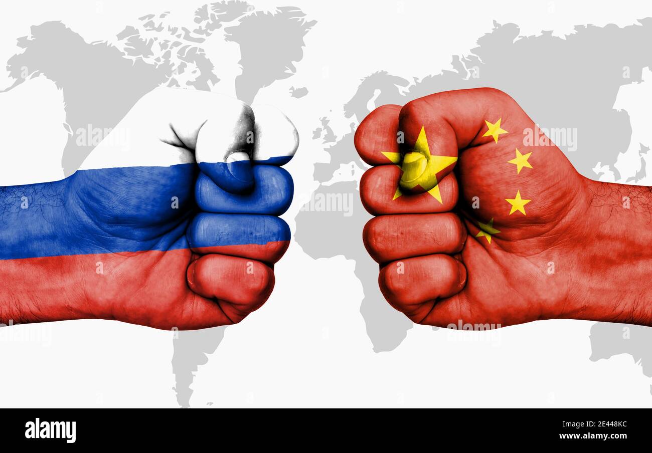 War between china vs russia hi-res stock photography and images - Alamy