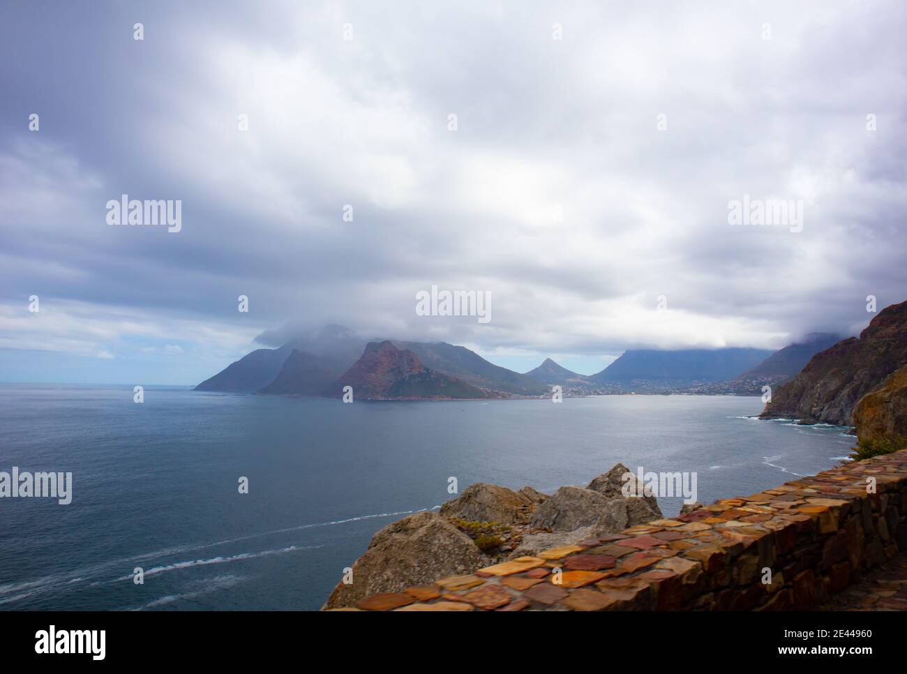 Chapman's Peak- Cape Town, South Africa - 19-01-2021 Road side view ...