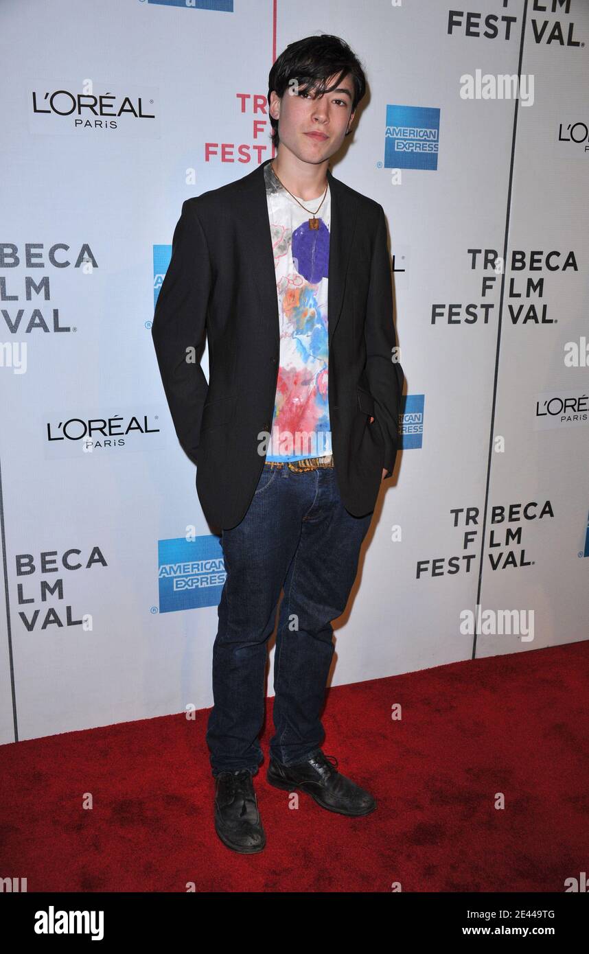 Actor Ezra Miller attends the premiere of 'City Island' during the 2009 ...
