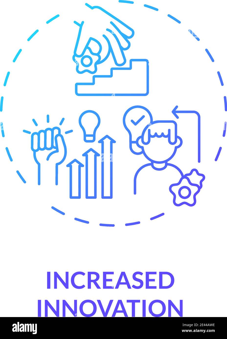 Increased innovation Stock Vector Images - Alamy